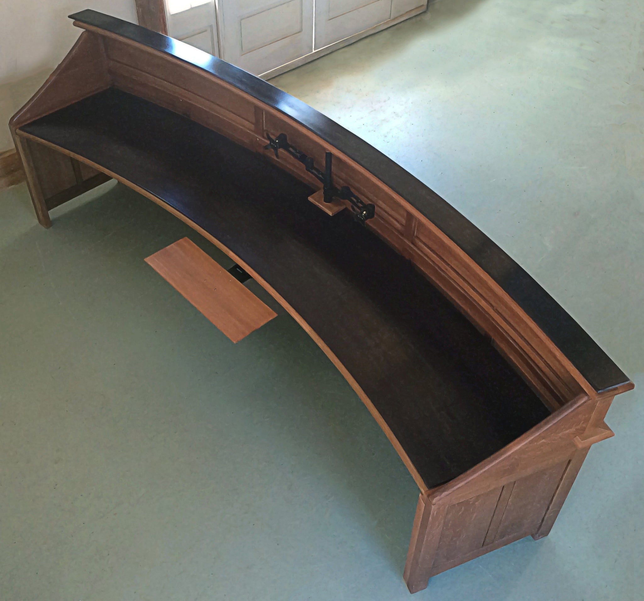 White Oak Reception Desk – DavidKlenk.com